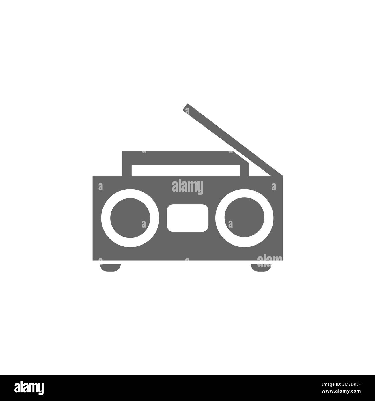 Audio player icon, common graphic resources, vector illustration Stock ...