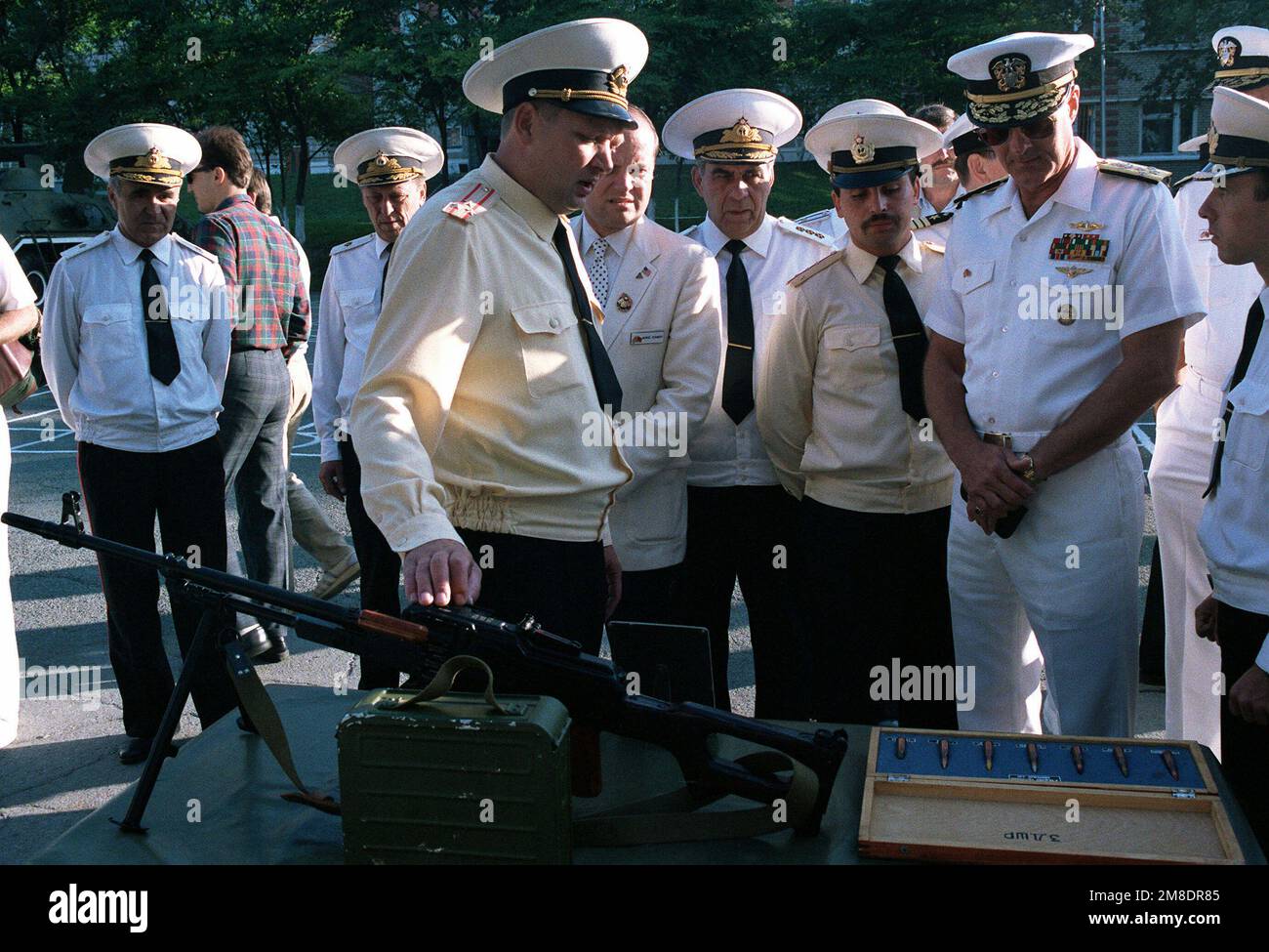 Admiral Charles R. Larson, Commander in CHIEF, US Pacific Fleet, is ...