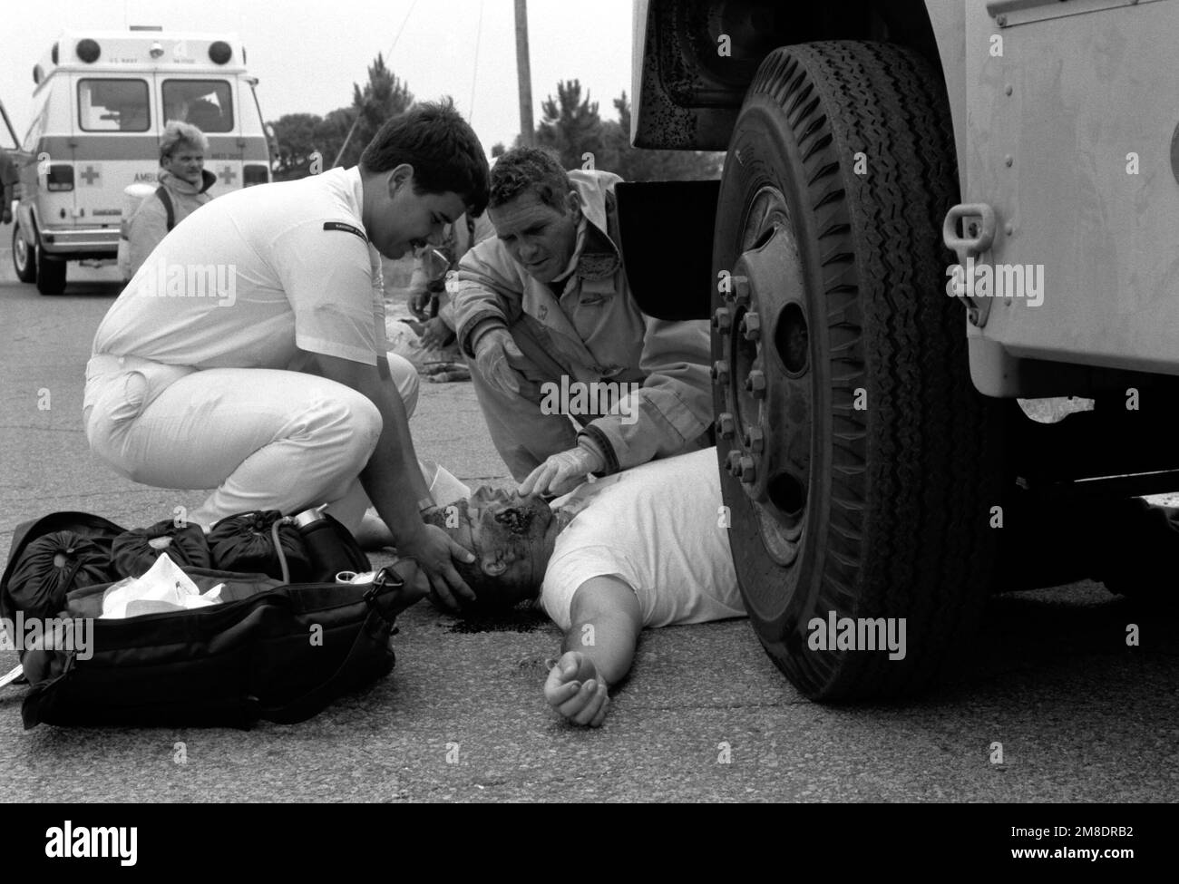 Navy emergency response team Black and White Stock Photos & Images - Alamy