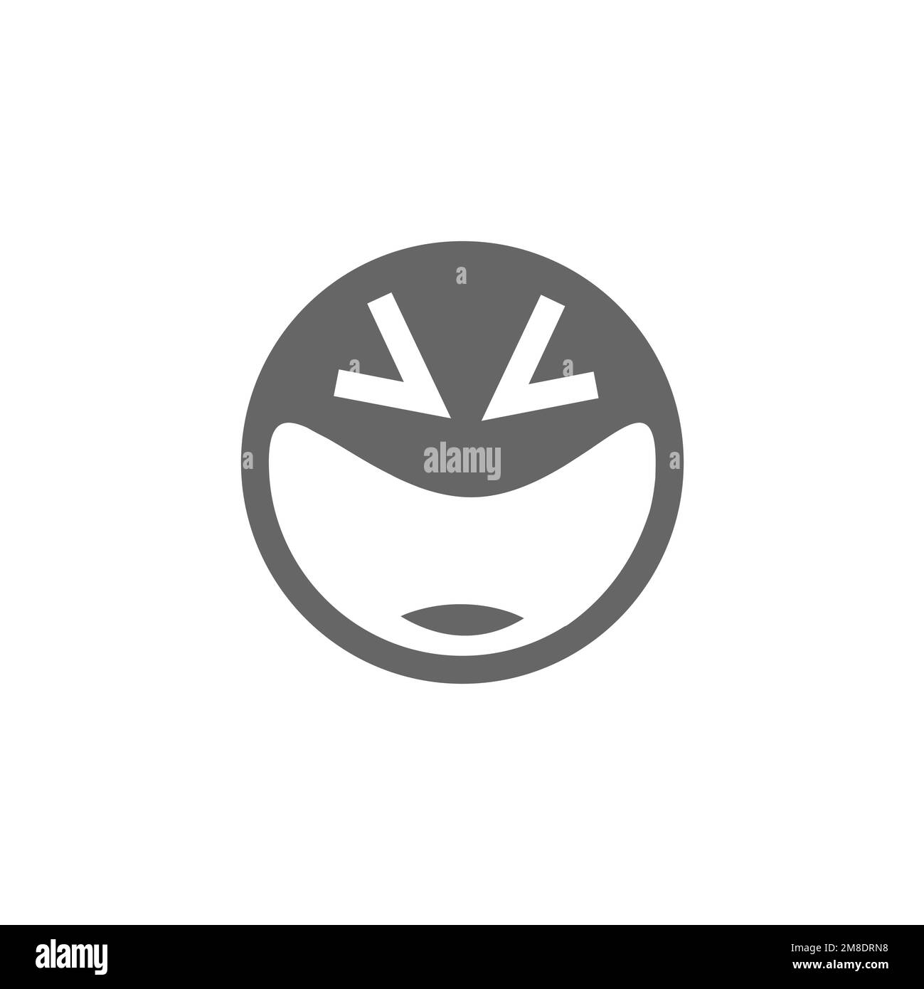 Choking emoticons, common graphic resources, vector illustrations Stock ...