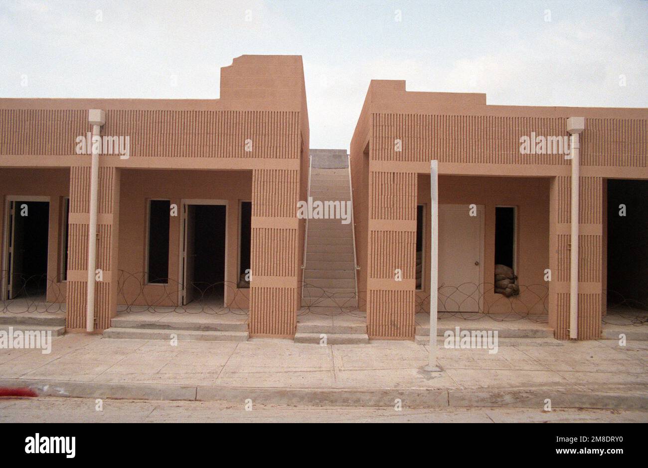 A view of the motel in the combat village at the Military Operations in ...