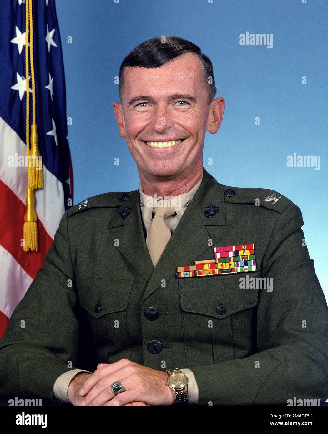 Colonel Robert F. Gibson, USMC (uncovered). Country: Unknown Stock ...