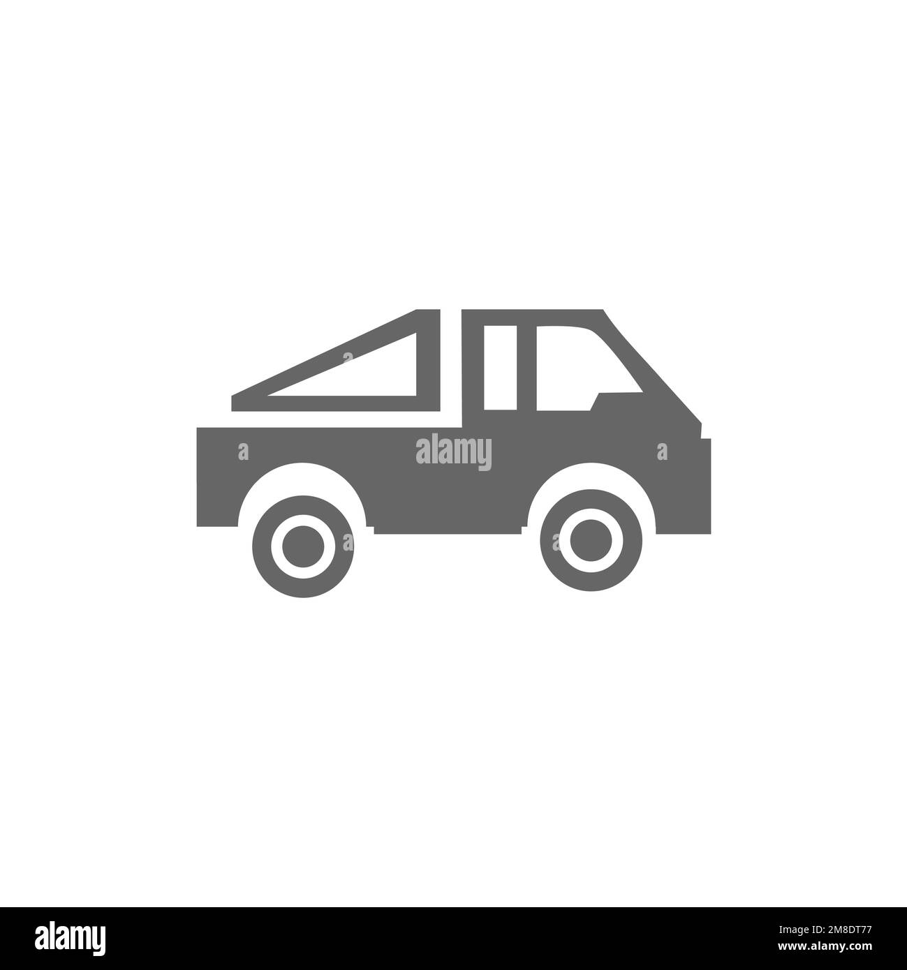 Small truck icons, common graphic resources, vector illustrations Stock ...