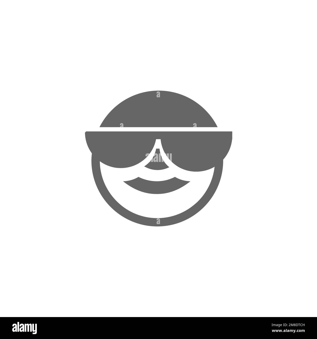 Cool emoticons, common graphic resources, vector illustrations Stock ...