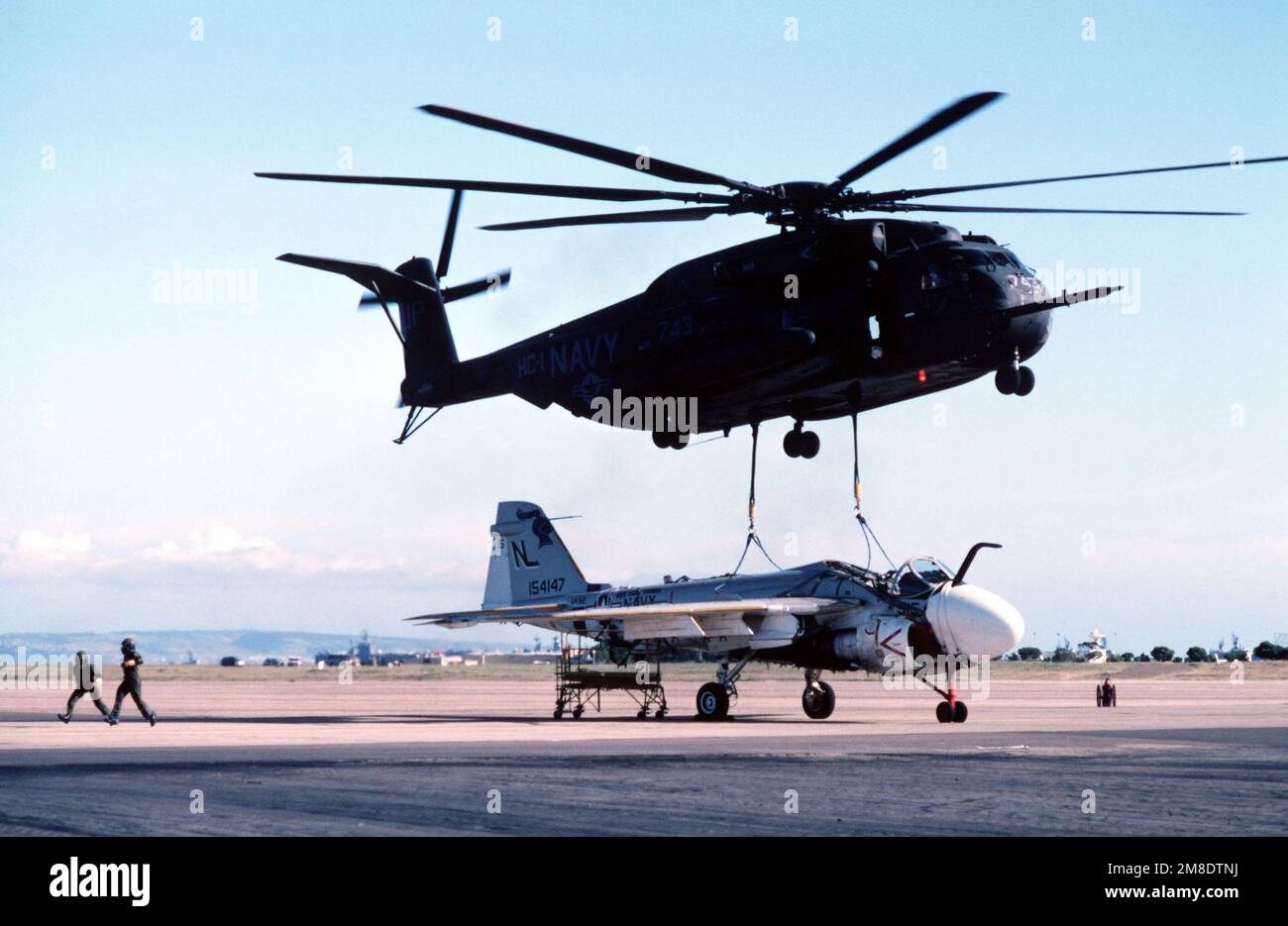 A CH-53E Super Stallion helicopter from Helicopter Combat Support ...
