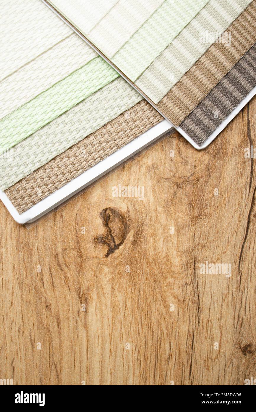 Catalog of different shades of fabric colors. Variety of color of dense ...