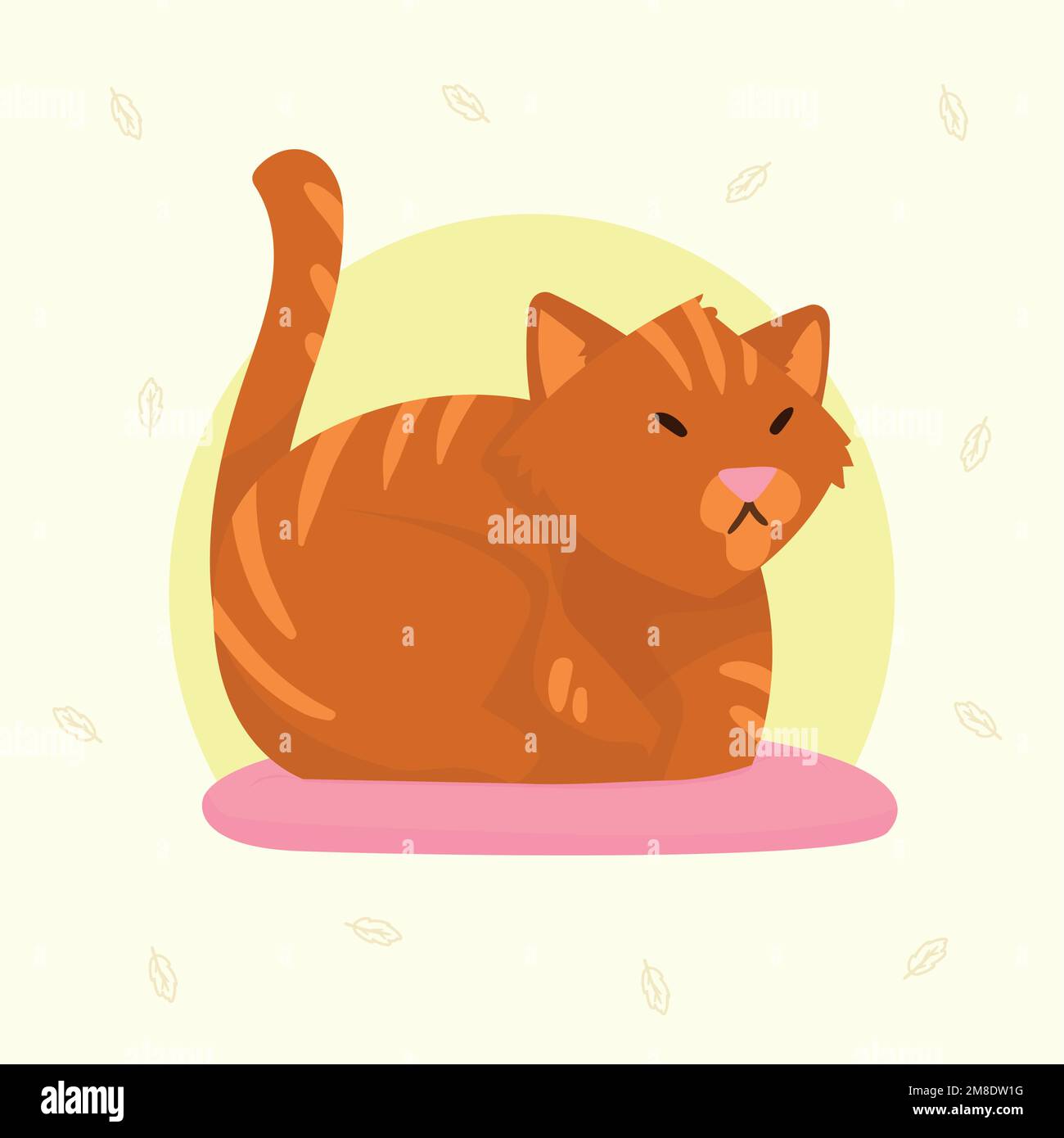 cute cat animal Stock Vector Image & Art - Alamy