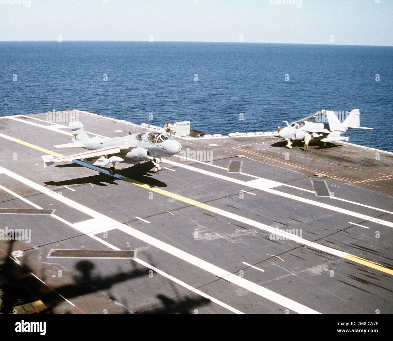 A Tactical Electronic Warfare Squadron 135 (VAQ-135) EA-6B Prowler ...