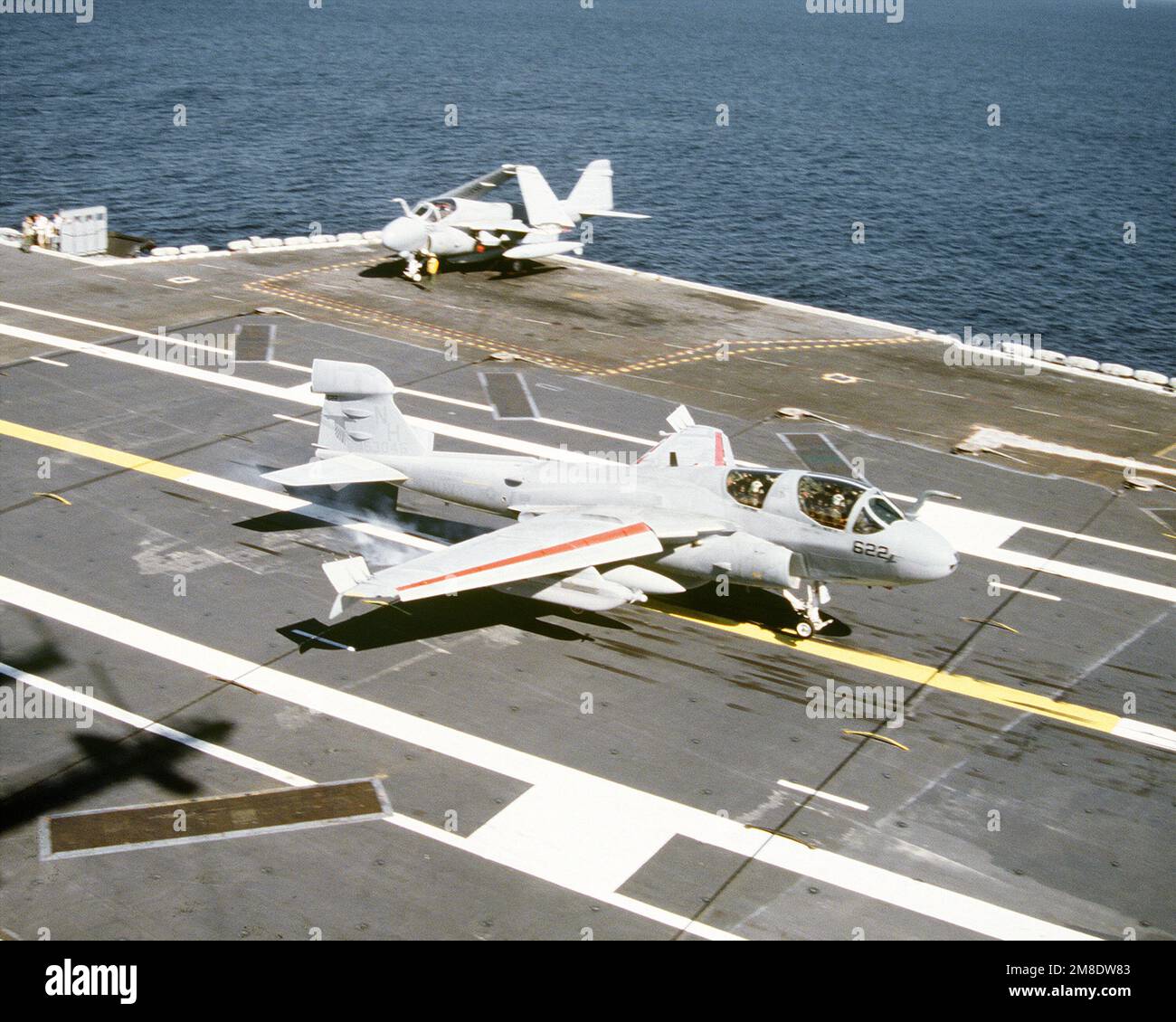 A Tactical Electronic Warfare Squadron 135 (VAQ-135) EA-6B Prowler ...