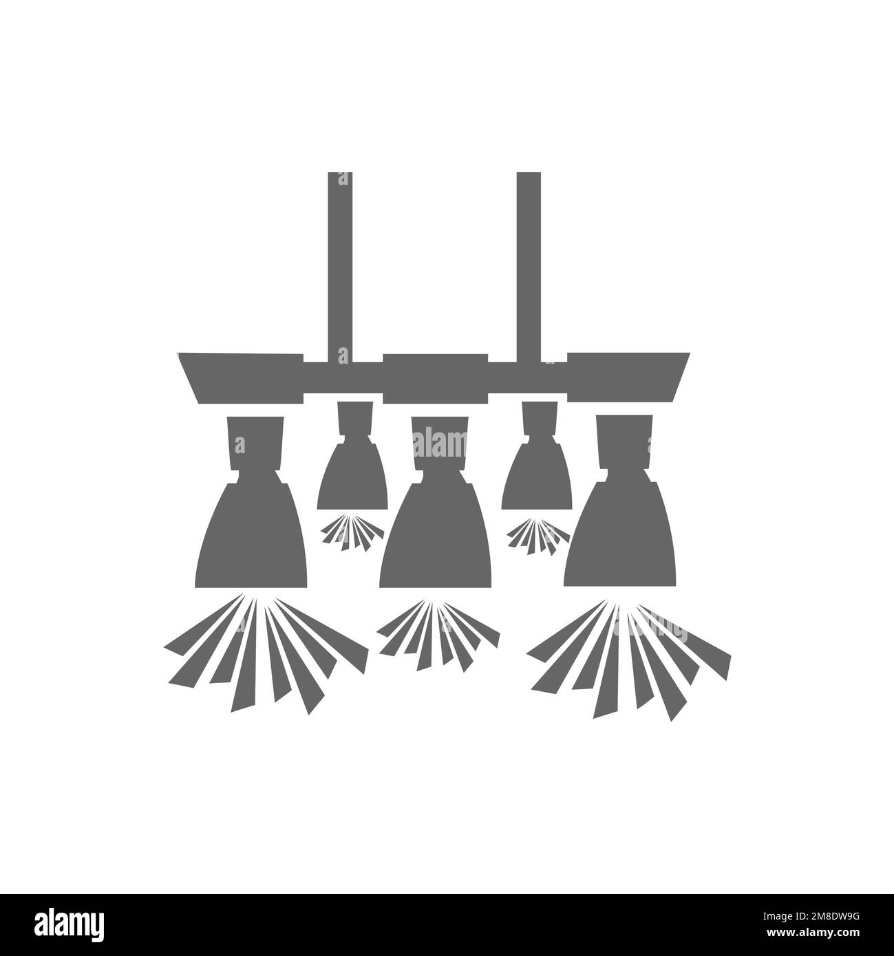 Spotlight icons, common graphic resources, vector illustrations Stock ...