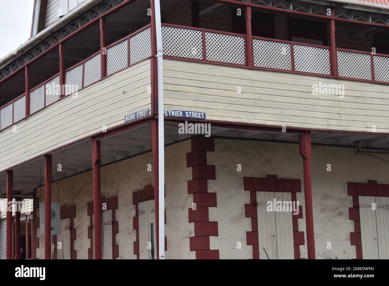Castries, St. Lucia- January 7, 2023- Building in Castries Stock Photo ...