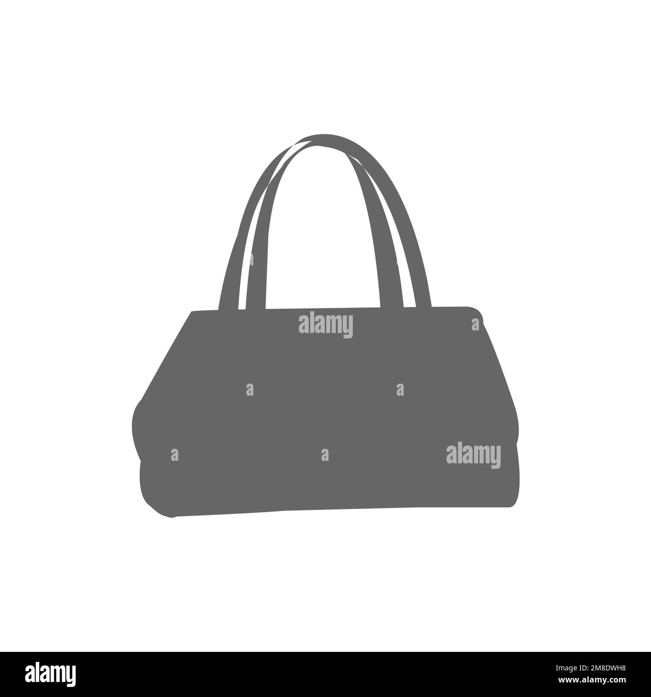 Women's satchel icon, common graphic resources, vector illustrations ...