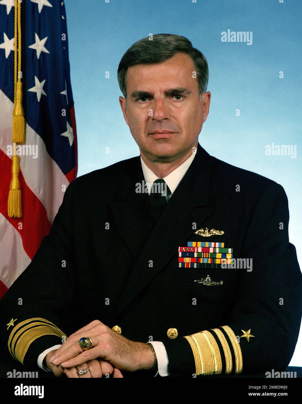 Vice Admiral William A. Owens, USN (uncovered). Country: Unknown Stock ...