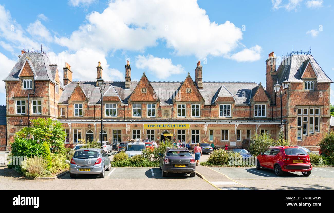 The Old Station Shopping and Restaurant Centre, Welshpool, originally ...
