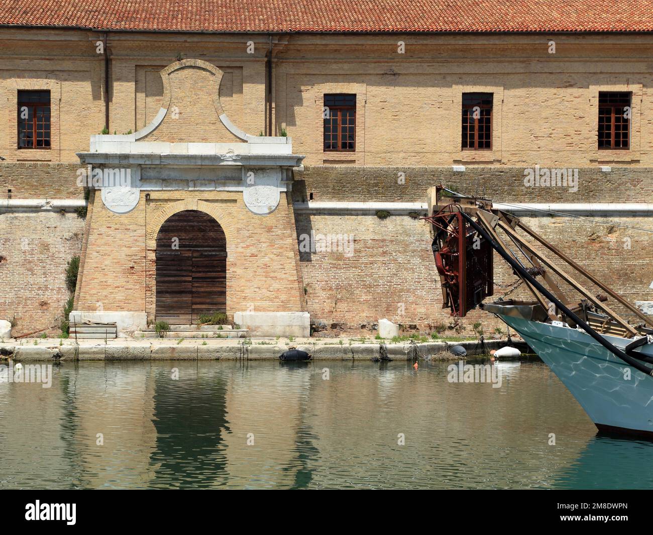 Mole Vanvitelliana, port of Ancona, Italy Stock Photo - Alamy