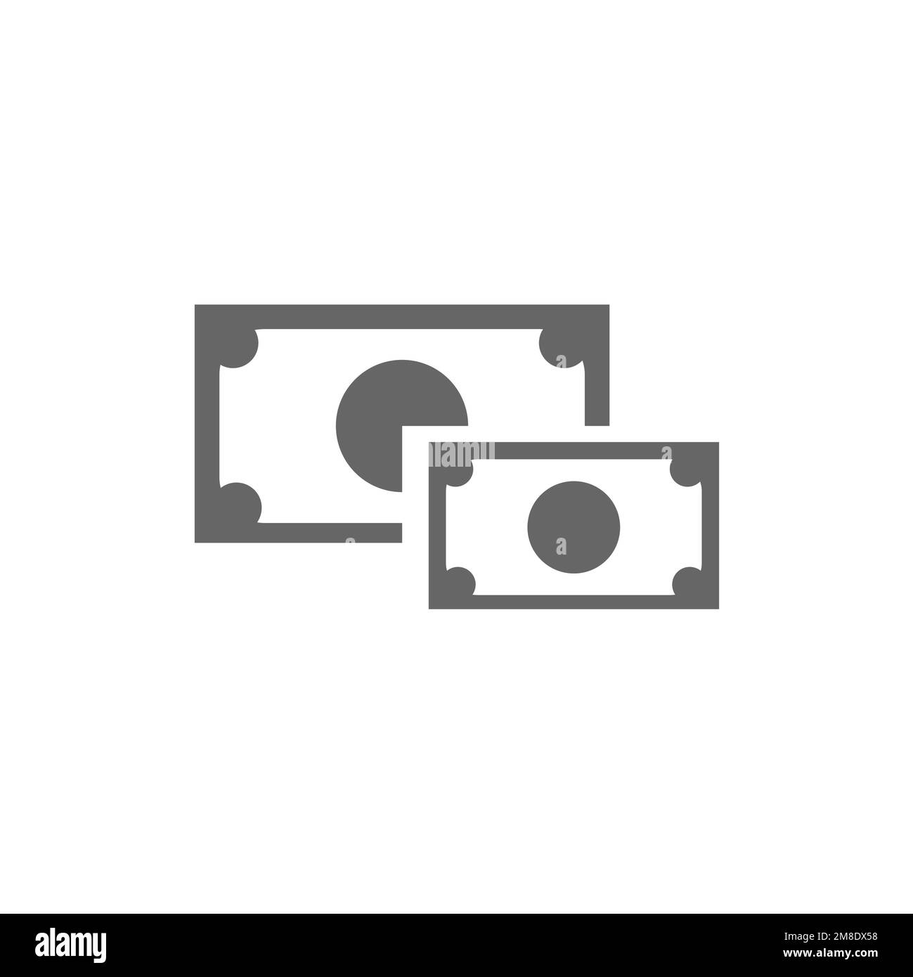 Cash icons, common graphic resources, vector illustrations Stock Vector ...