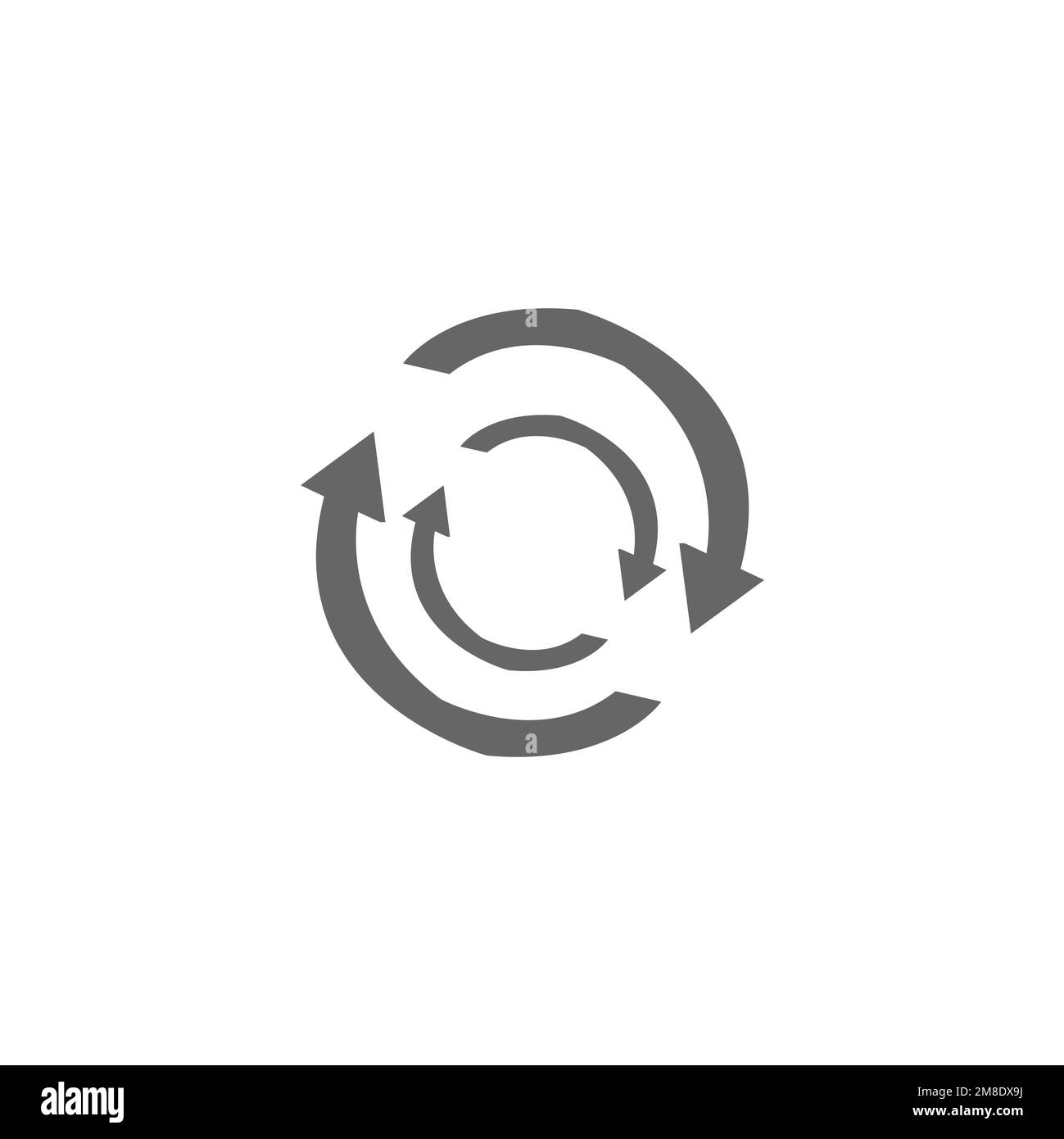 Rotation arrow icon, common graphic resources, vector illustration ...