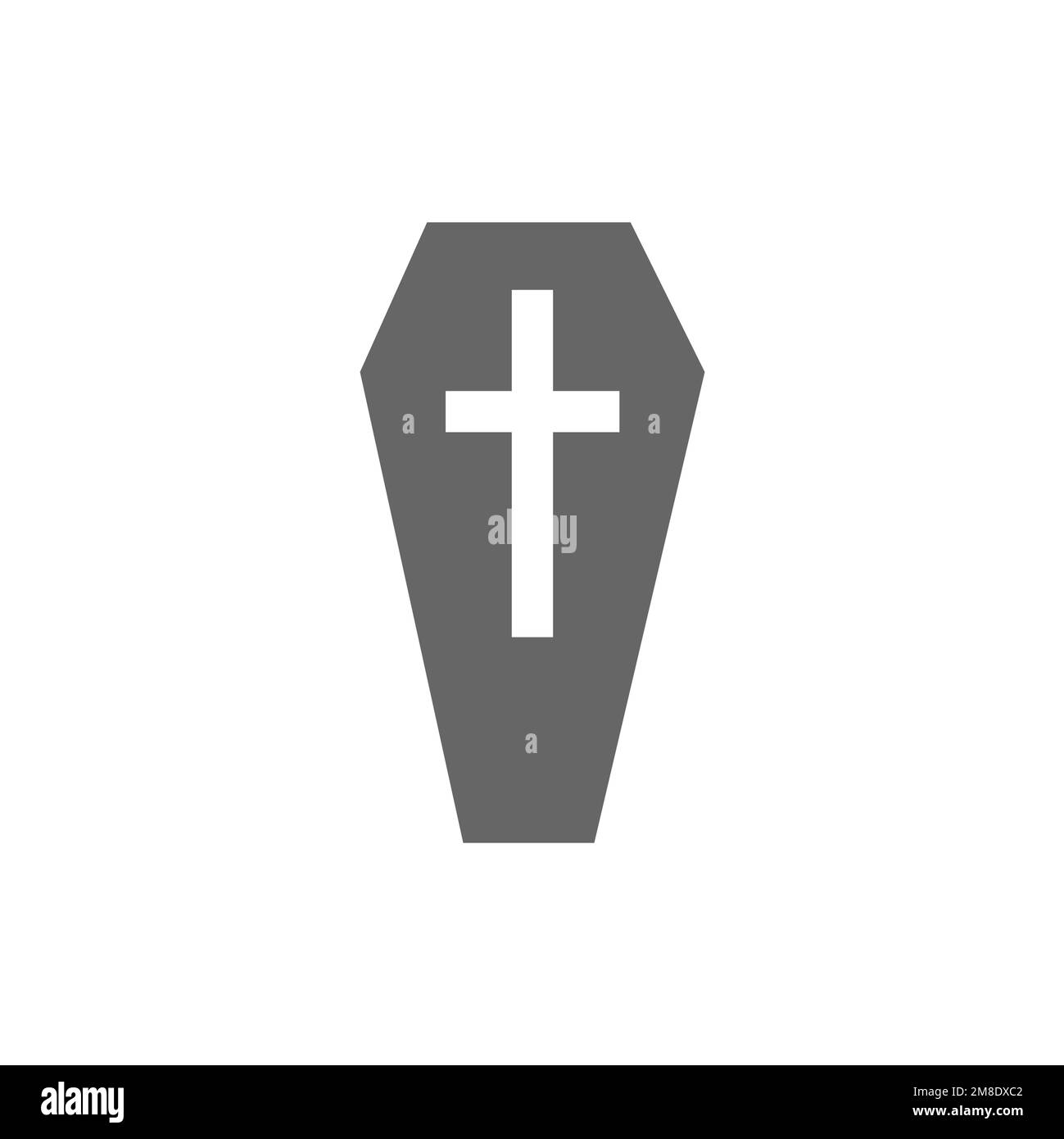 Religious coffin icons, common graphic resources, vector illustrations ...