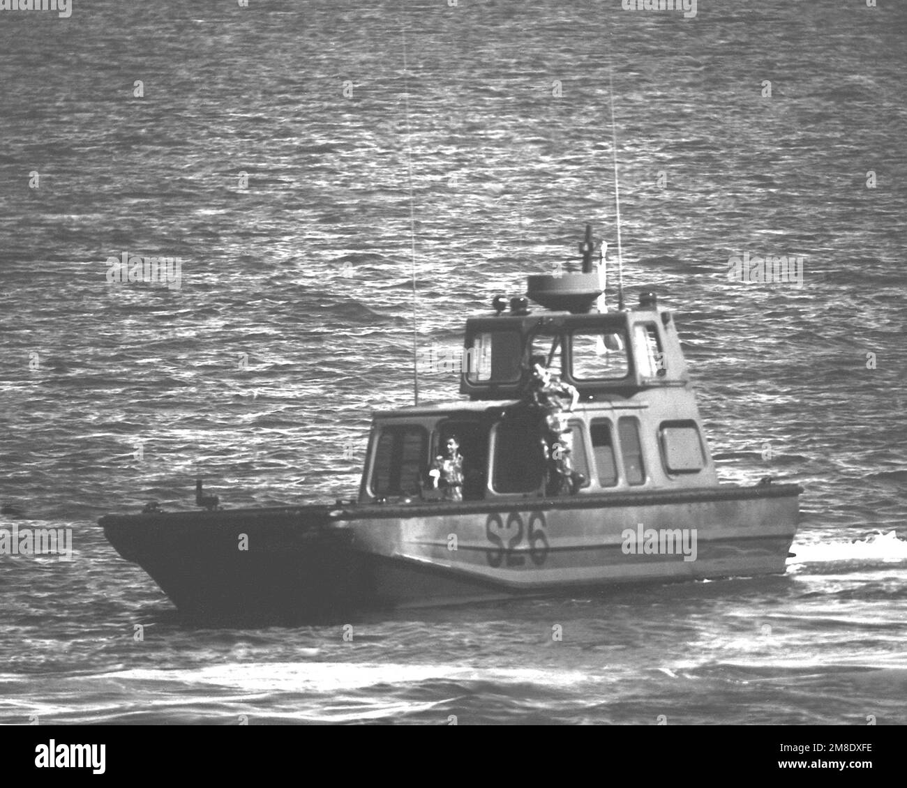 A port bow view of the Flotilla of the Royal Brunei Armed Forces patrol ...
