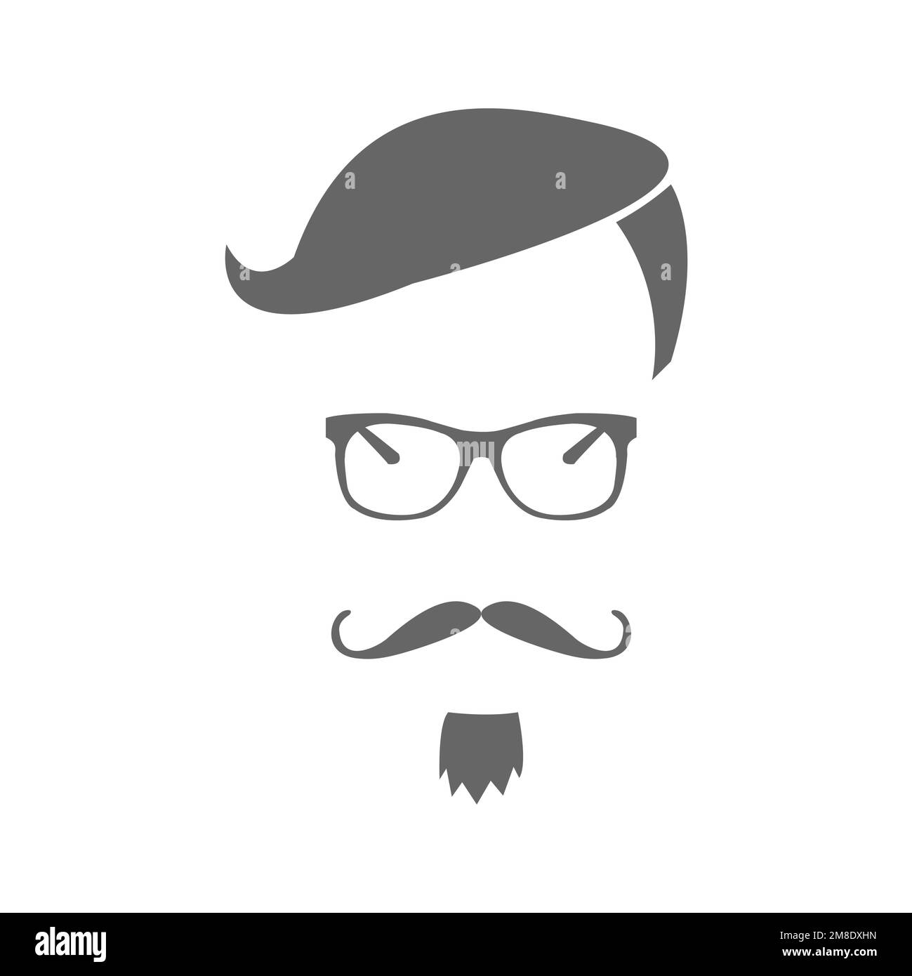 Middle-aged uncle icon, common graphic resources, vector illustrations ...