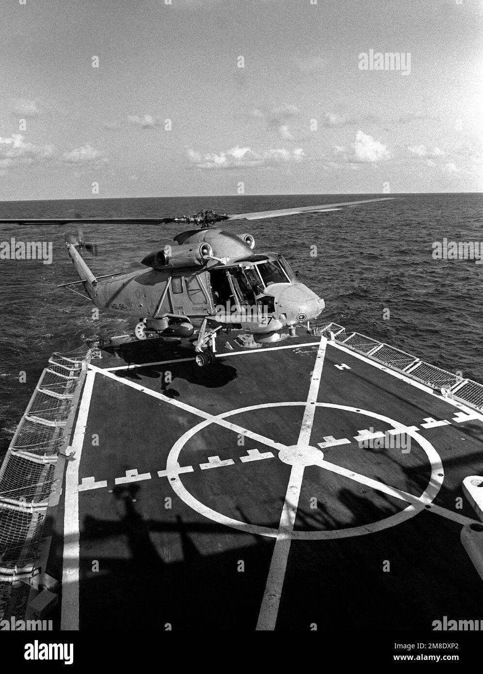 A Helicopter Light Anti-submarine Squadron 94 (HSL-94) SH-2F Seasprite ...