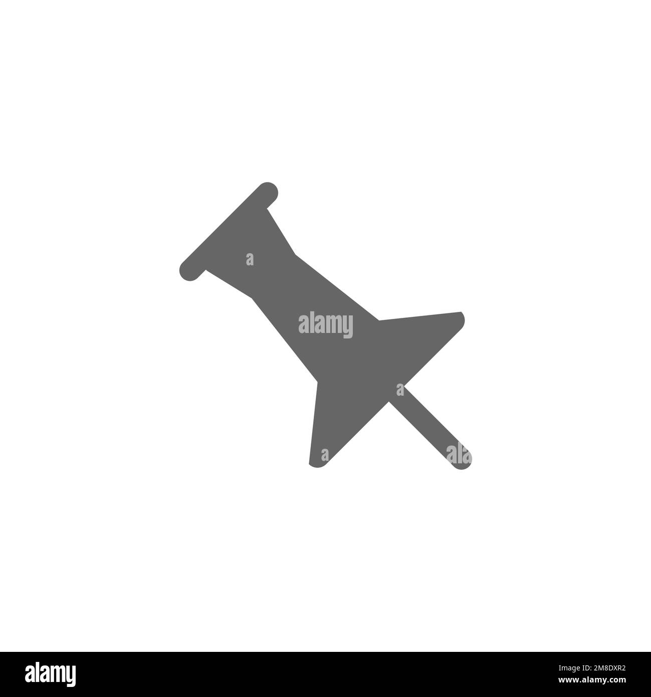 Pushpin icons, common graphic resources, vector illustrations Stock ...
