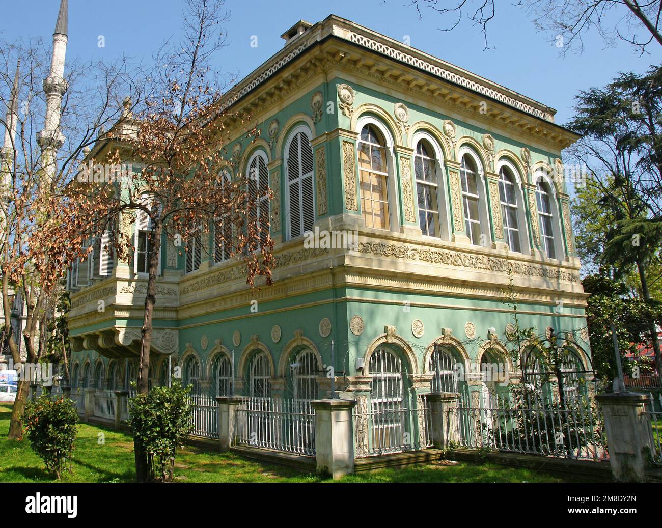 Located in Istanbul, Turkey, Tophane Mansion was built in 1852 Stock ...