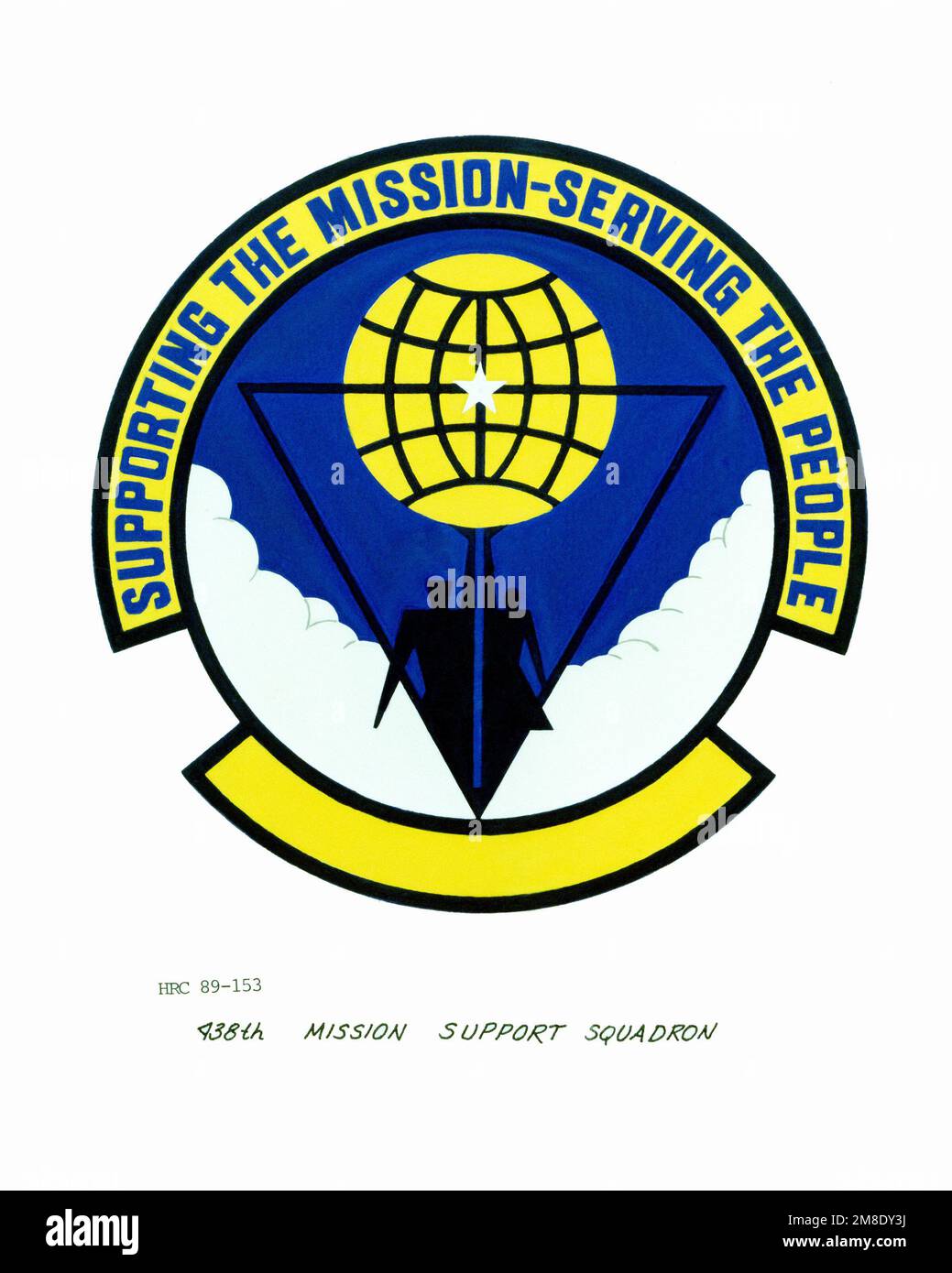 Approved insignia for: 438th Mission Support Squadron. Country: Unknown ...