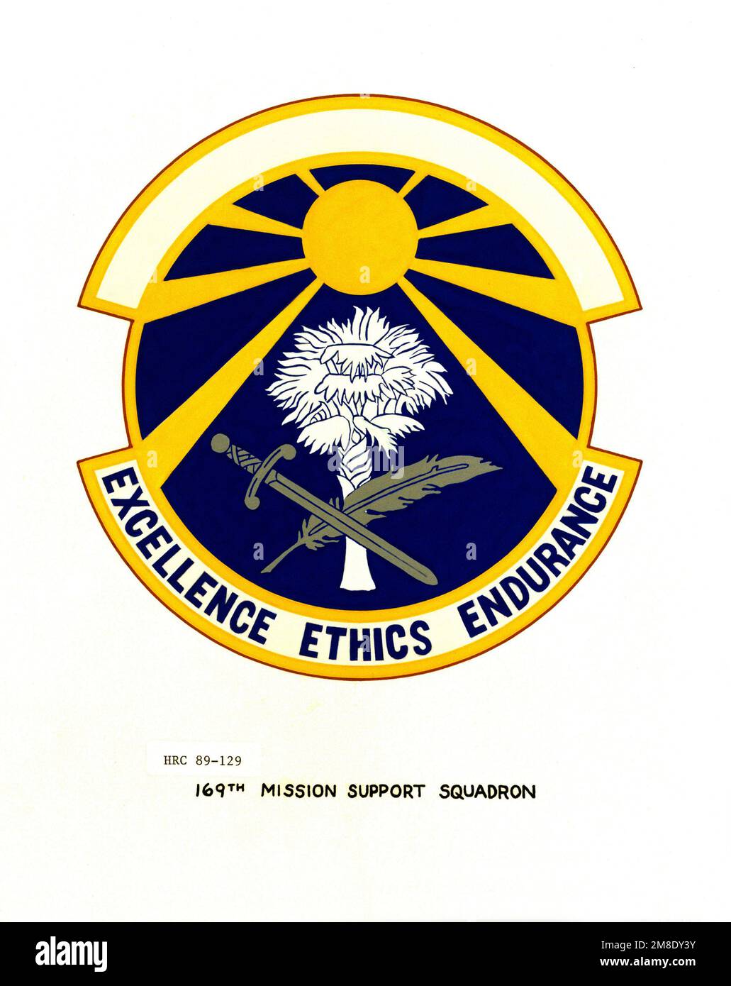 Approved insignia for: 169th Mission Support Squadron. Country: Unknown ...