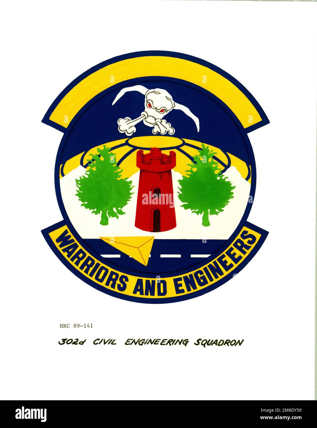 Approved insignia for: 302nd Civil Engineering Squadron. Country ...