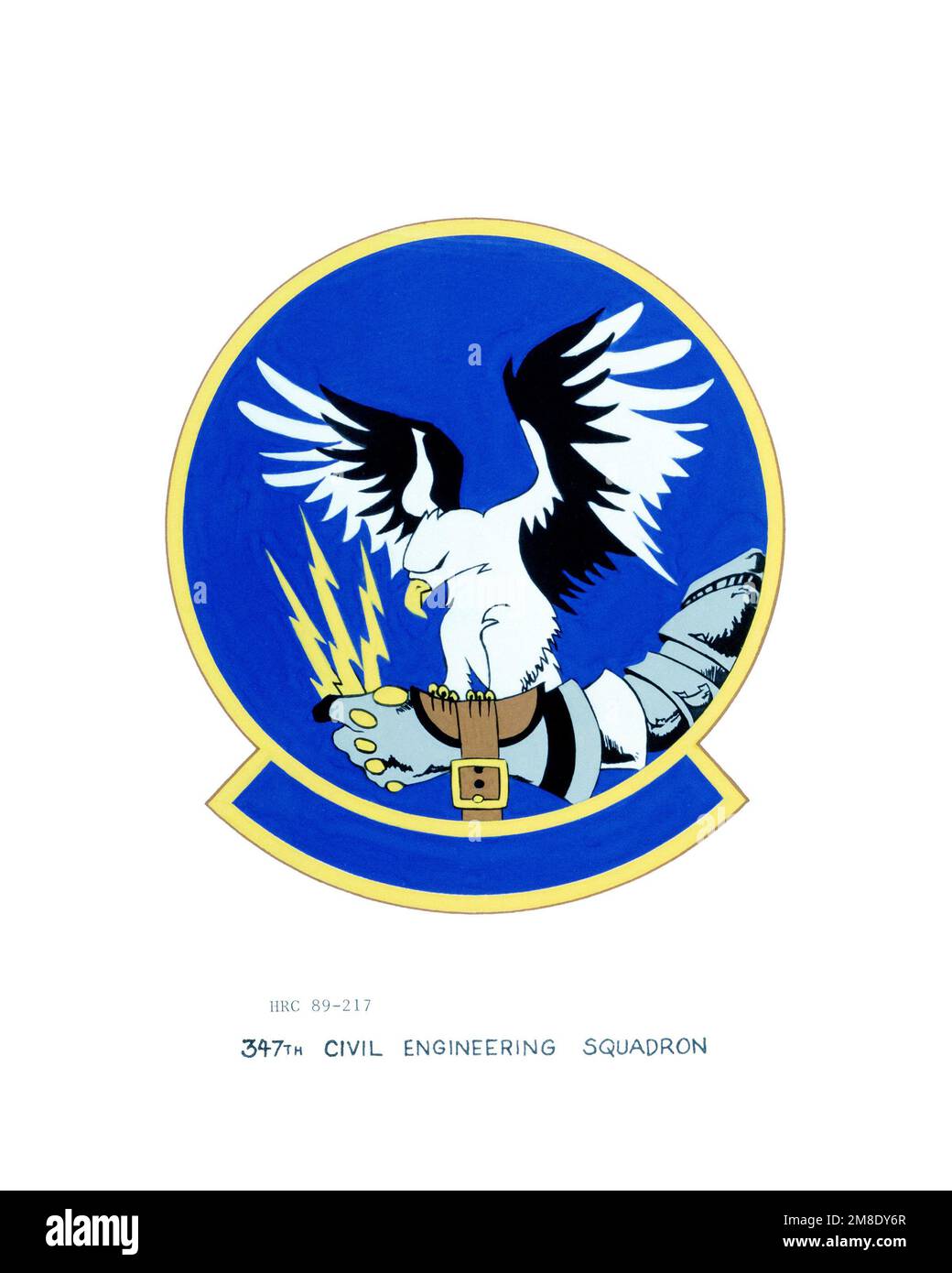 Approved insignia for: 347th Civil Engineering Squadron. Country ...