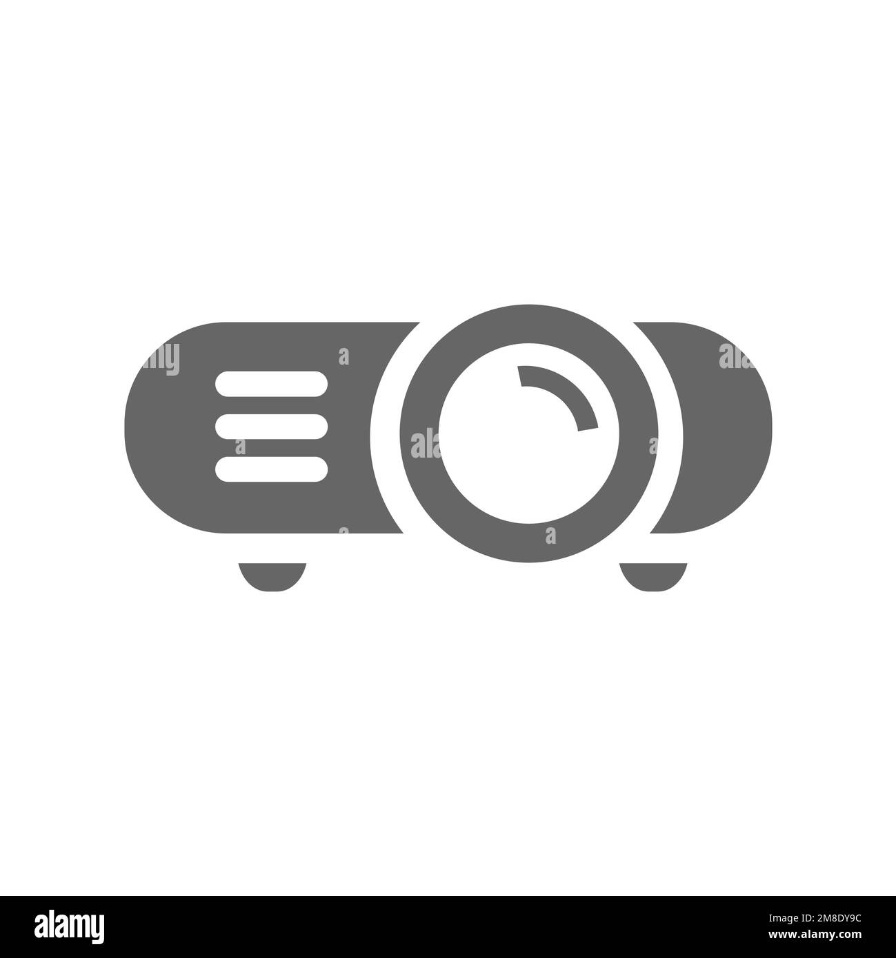 Projector icons, common graphic resources, vector illustrations Stock ...