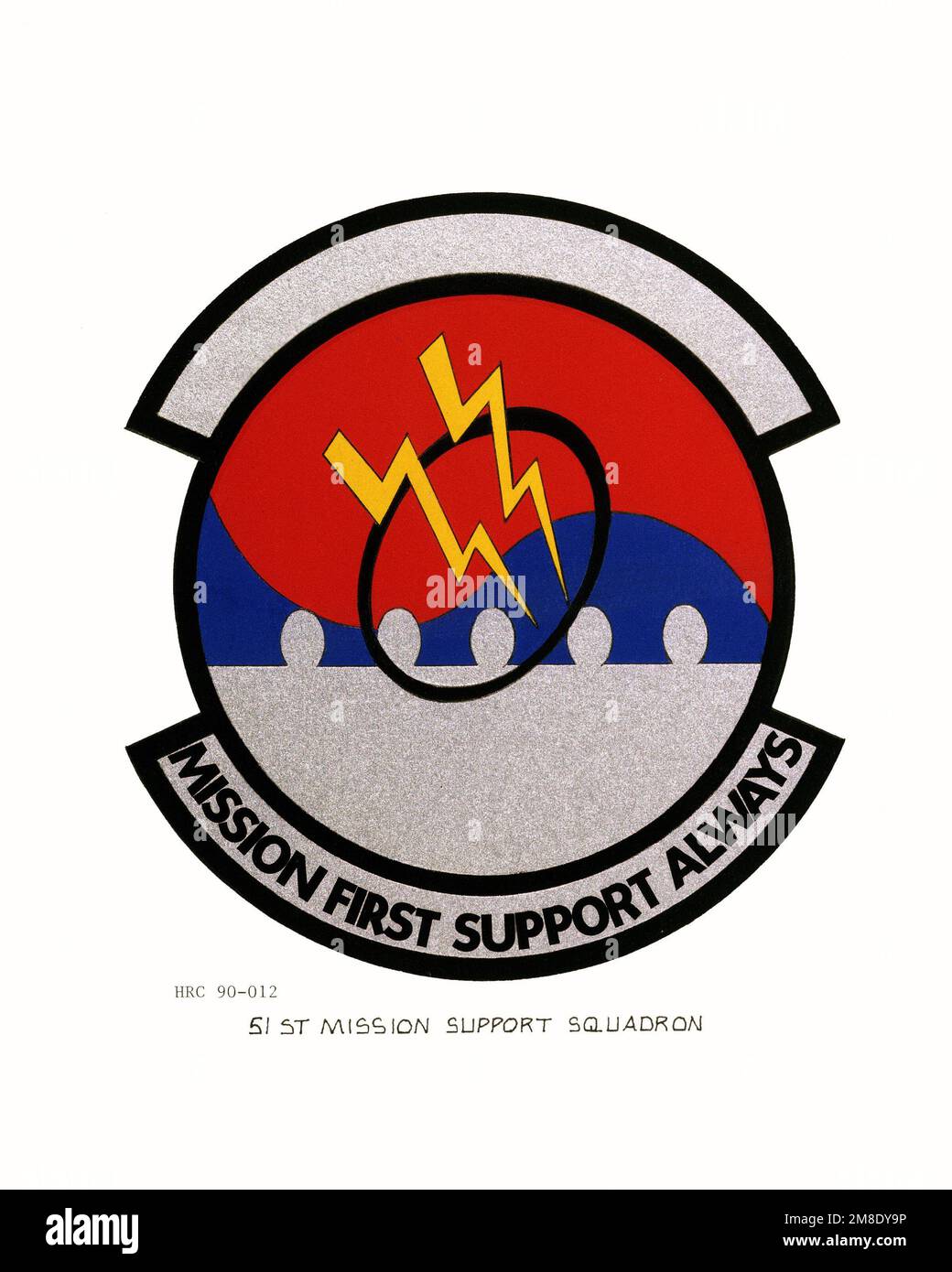 Approved insignia for: 51st Mission Support Squadron. Country: Unknown ...
