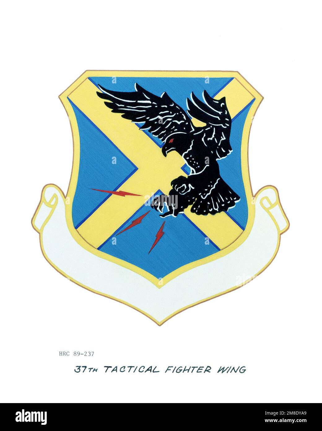 Approved insignia for: 37th Tactical Fighter Wing. Country: Unknown ...