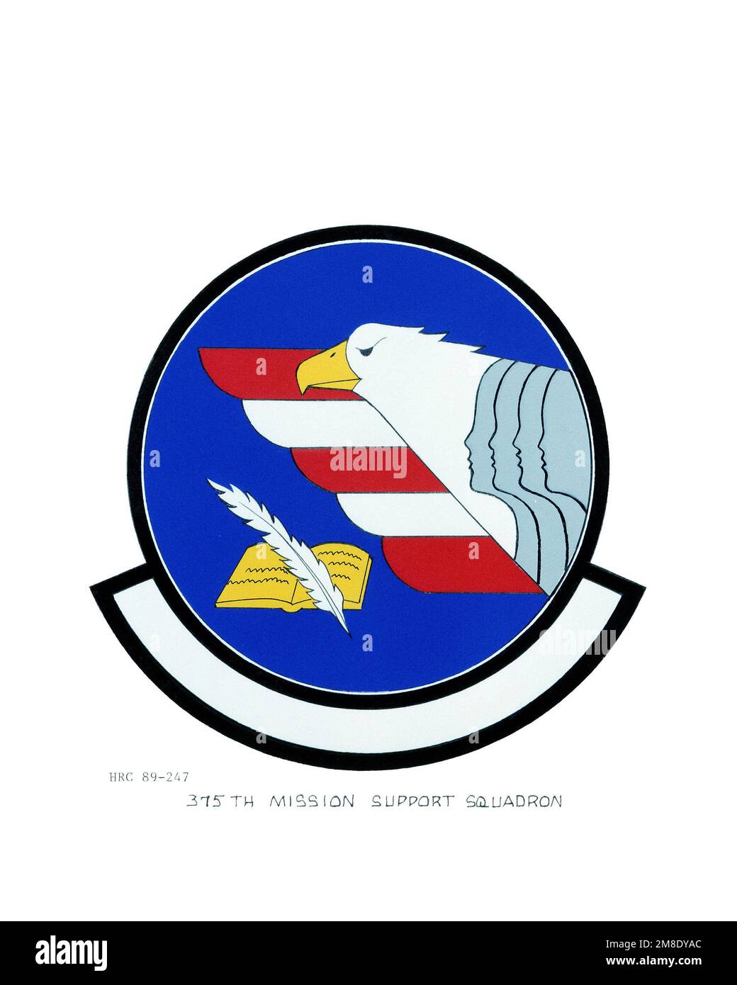 Approved insignia for: 375th Mission Support Squadron. Country: Unknown ...