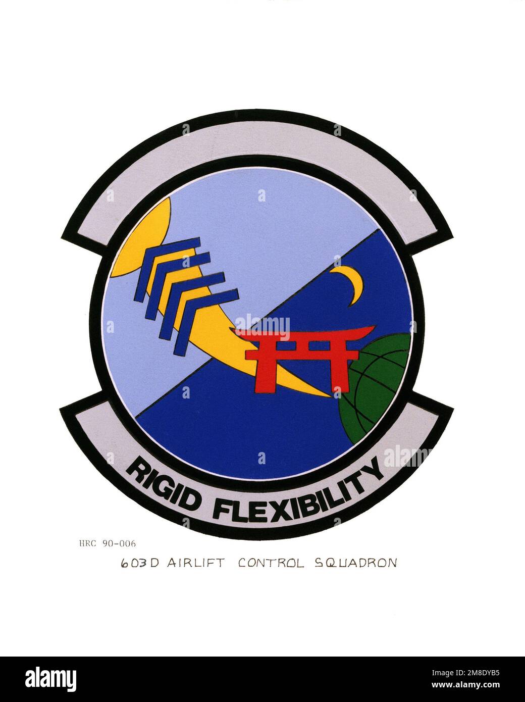 Approved insignia for: 603rd Airlift Control Squadron. Country: Unknown ...