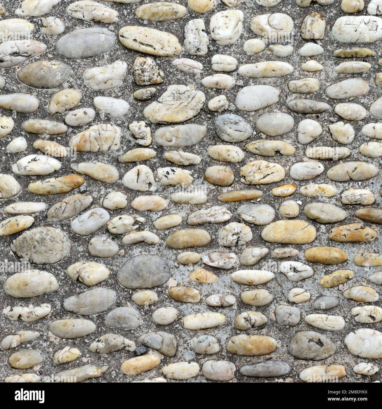Street paved by pebble stones hi-res stock photography and images - Alamy