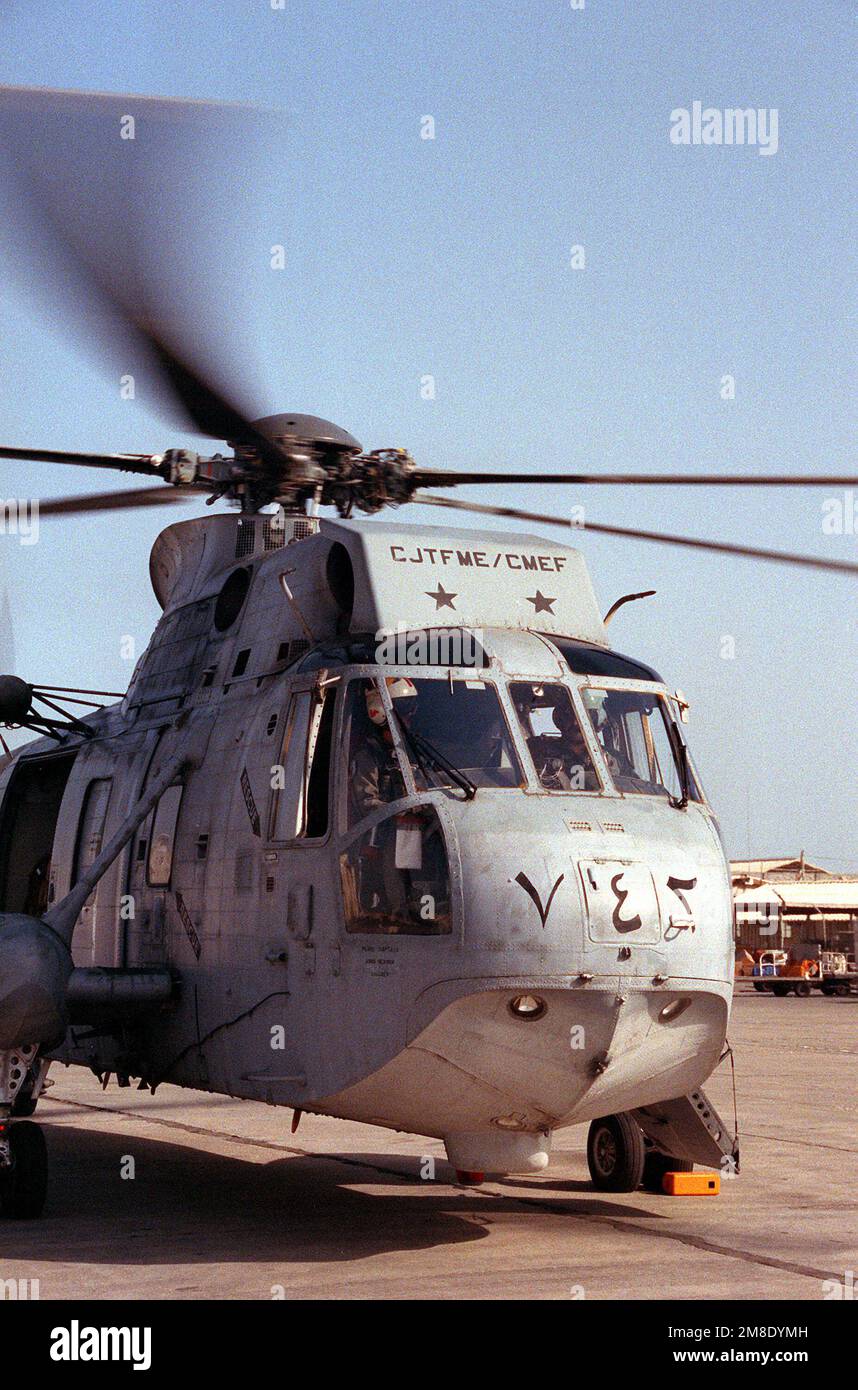 A Detachment 2, Helicopter Combat Support Squadron 2 (HC-2), SH-3G Sea ...