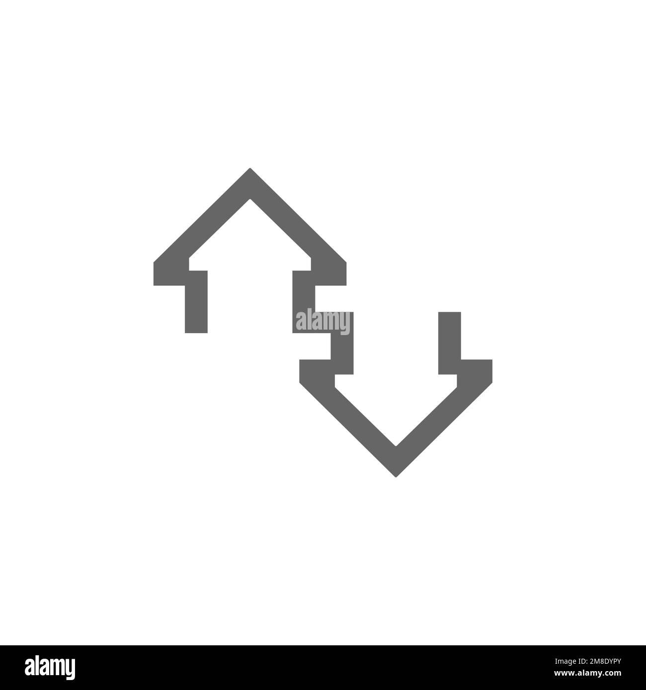 Up and down arrow icons, common graphic resources, vector illustrations ...