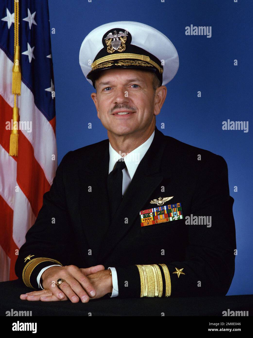 Rear Admiral(upper half) William C. Bowes, USN (covered). Country ...