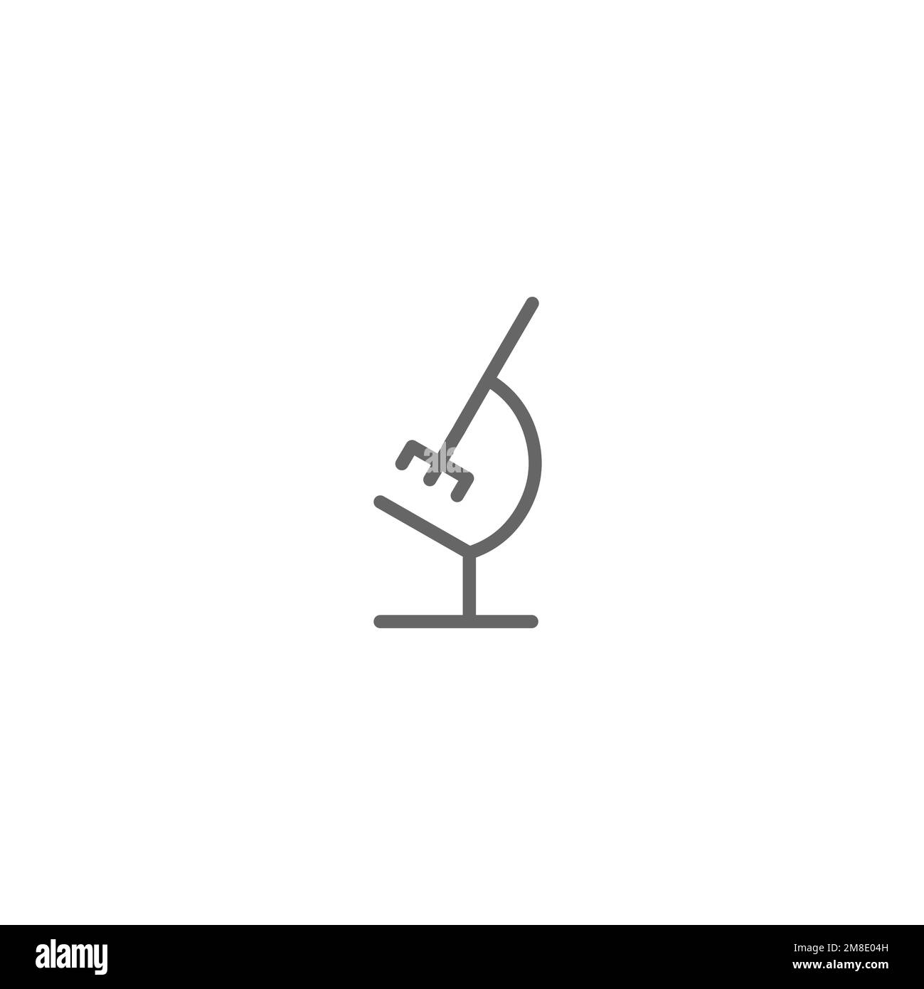 Microscope icons, common graphic resources, vector illustrations Stock ...