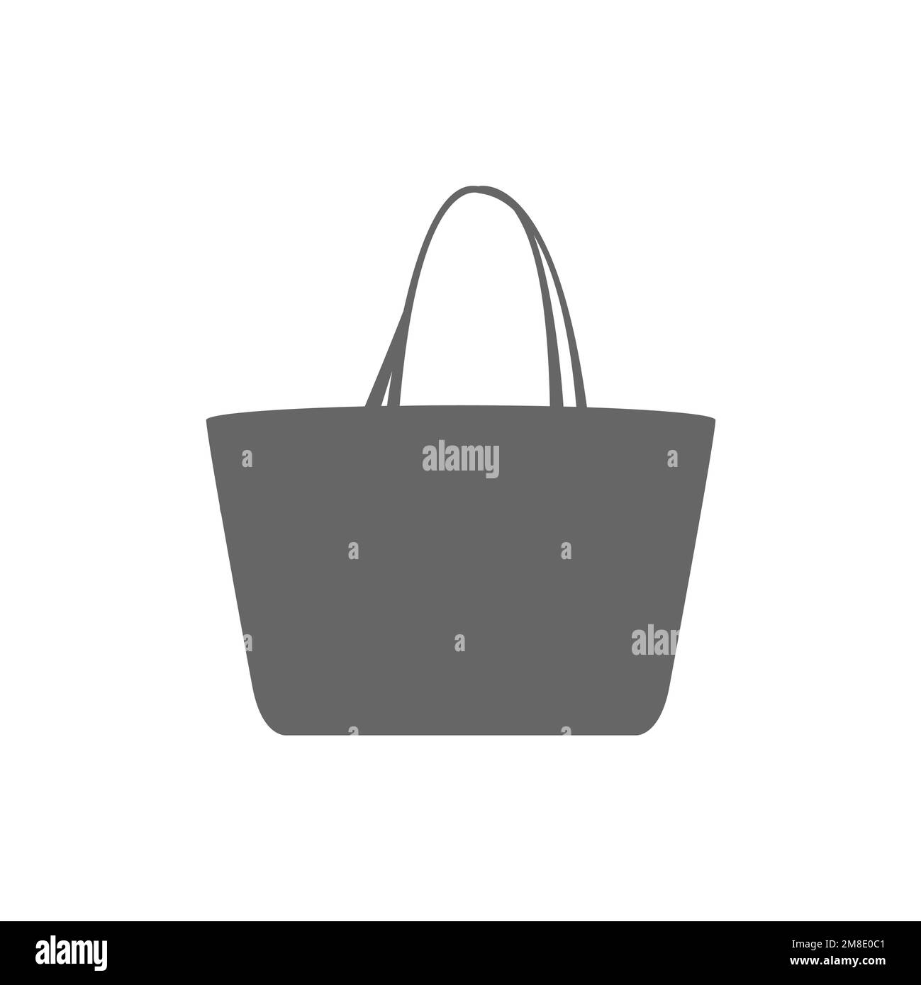 Tote bag icons, common graphic resources, vector illustrations Stock ...