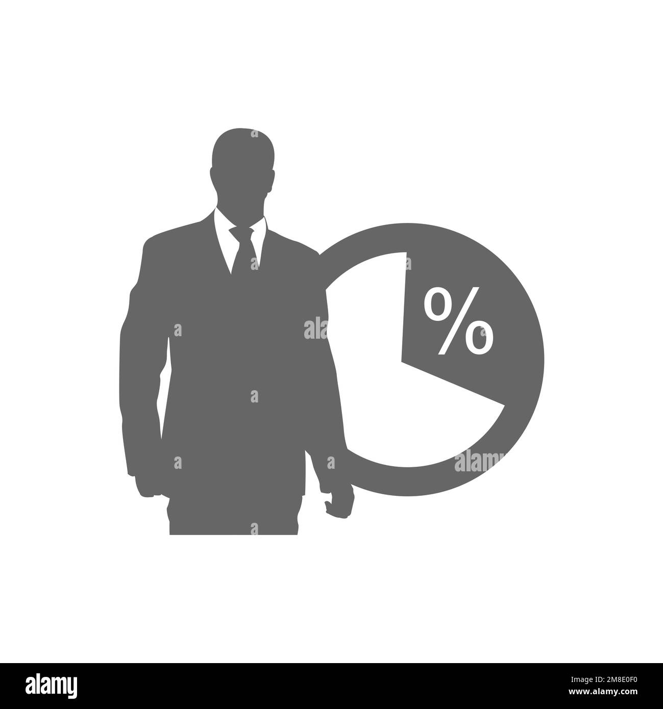 Percentage icons, common graphic resources, vector illustrations Stock ...