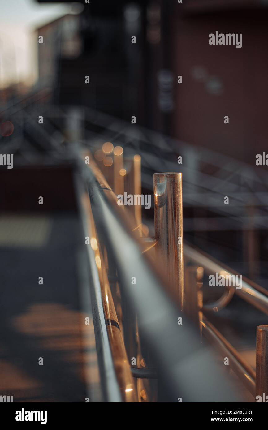An unusual angle on the bridge Stock Photo - Alamy