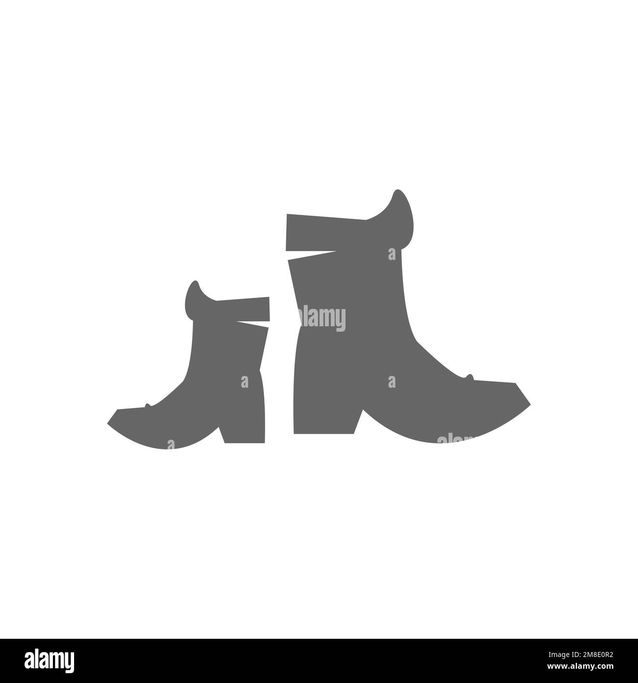 Boots mark Stock Vector Images - Alamy
