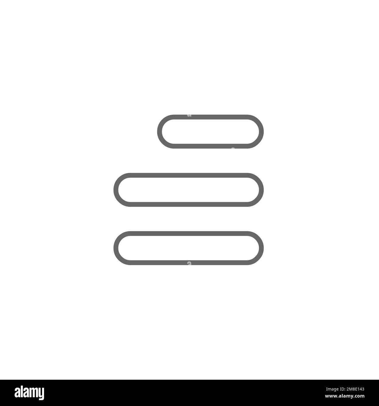 Right-aligned icons on the first line, common graphic resources, vector ...