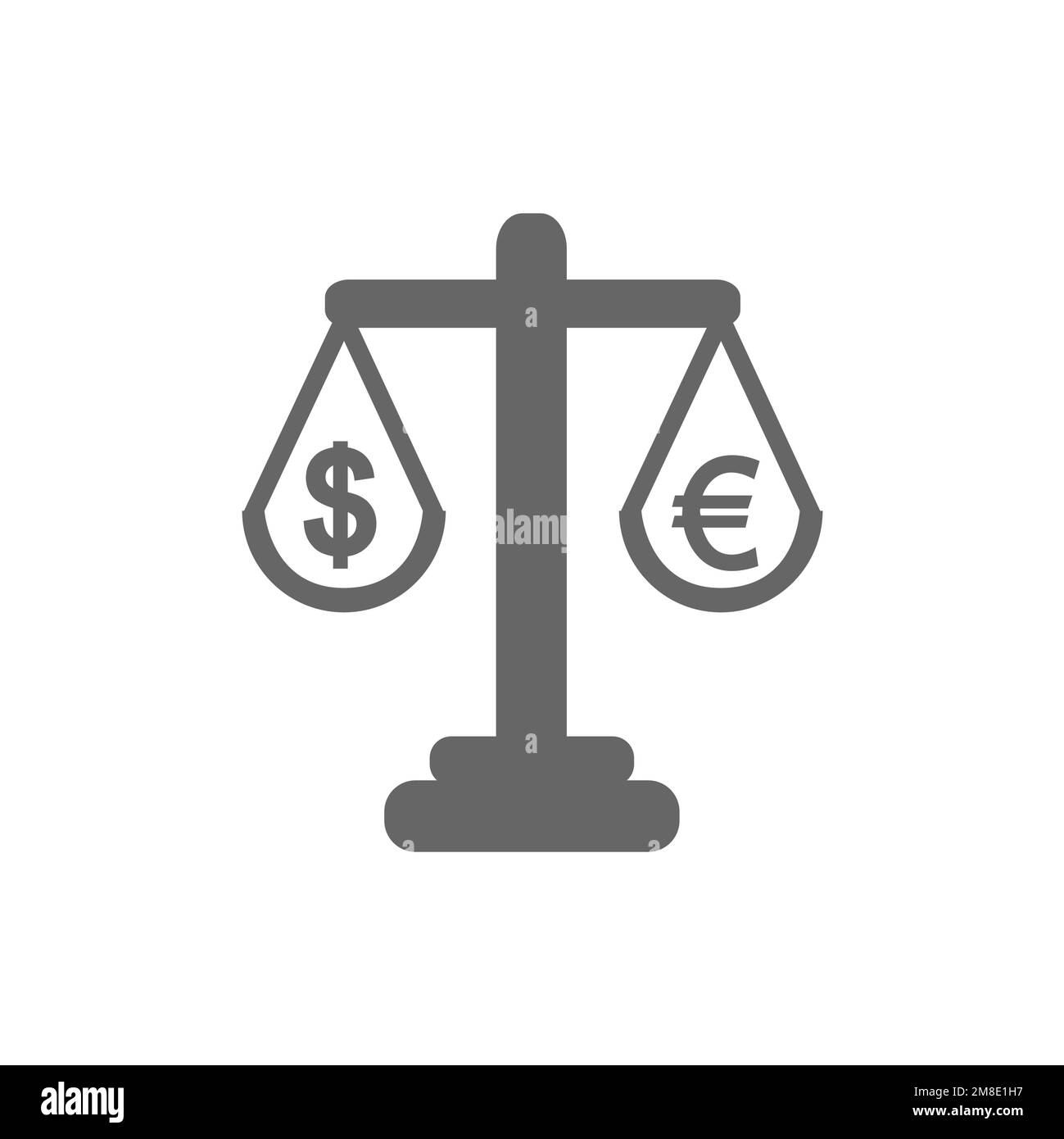 Currency value icons, business graphics resources, vector illustrations ...