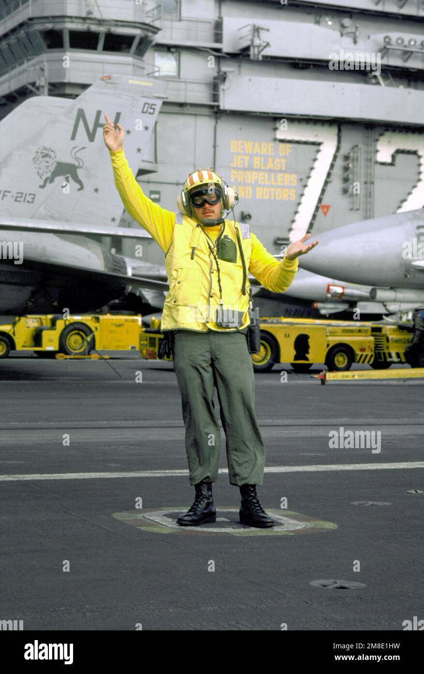 Aviation Boatswain's Mate H (Aircraft Handling) 2nd Class Michael ...