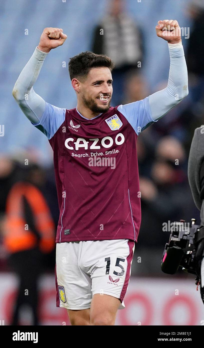 Birmingham, UK. 13th January 2023. Alexandre Lopera of Aston Villa ...
