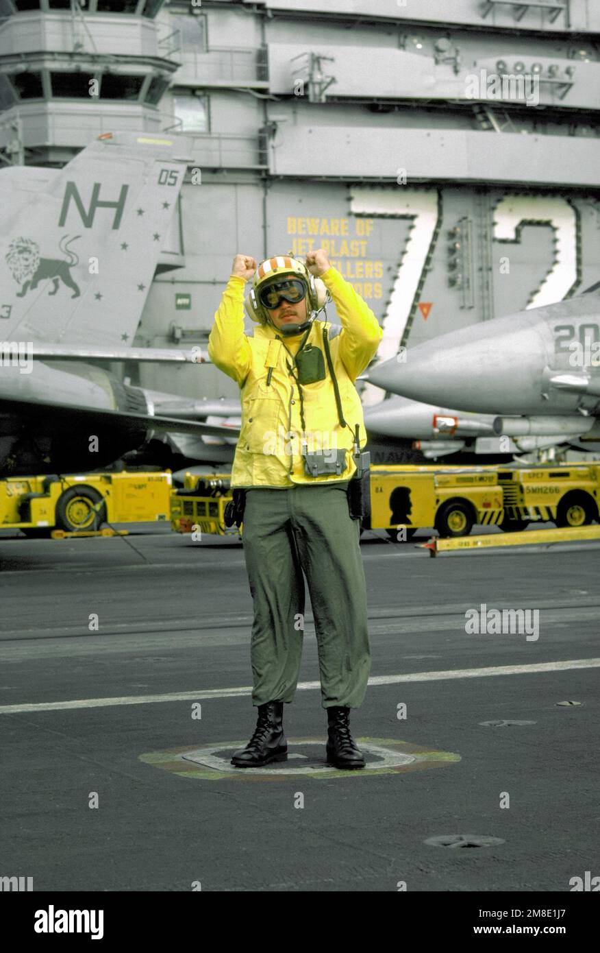 Aviation Boatswain's Mate H (Aircraft Handling) 2nd Class Michael ...